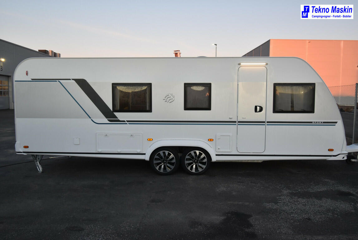 Knaus Sport 650 UFK Køyer bak El gulv varme-Truma Kombi varmer 2022 ...