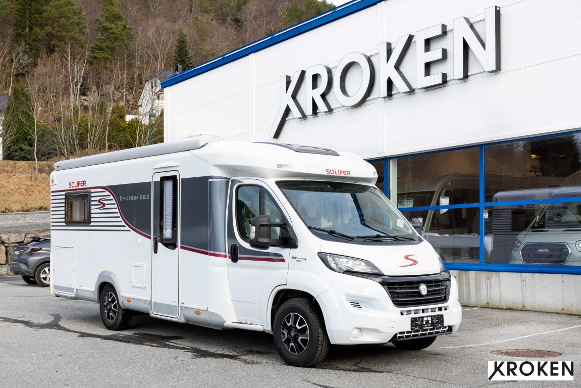 Solifer Emotion T 682 | SUPERKAMPANJE | 12 mnd garati | 2018 Bobiler