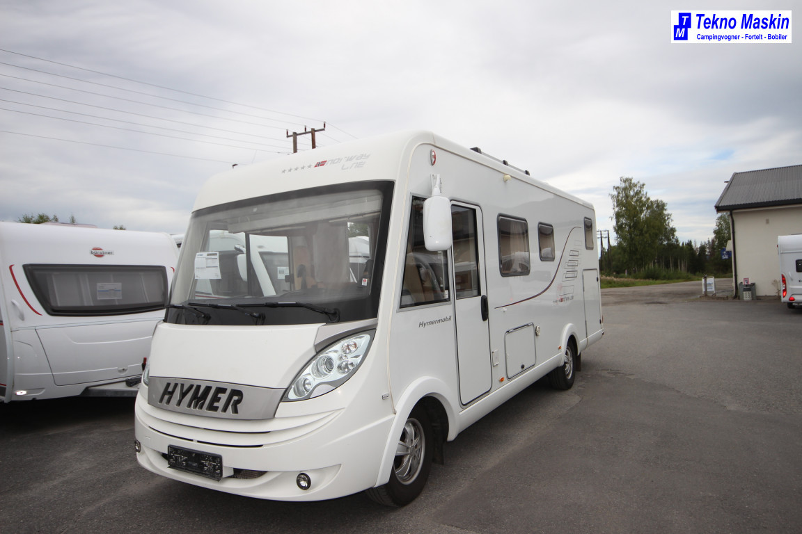 Hymer HYMERMOBIL B 678 -Enkle Senger -Alde- 3.0 L motor 2011 Bobiler