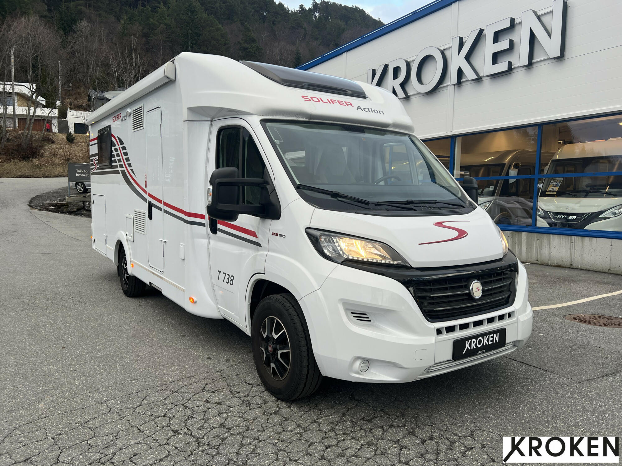 Solifer T738 | Automatgear | Solcelle | 12 mnd garanti 2019 Bobiler