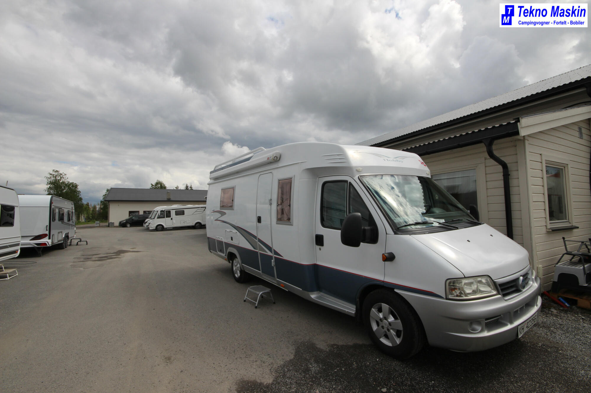 Hobby 600 Enkle senger og bad bakerst- 50 000Km-Byttet reg reim ...