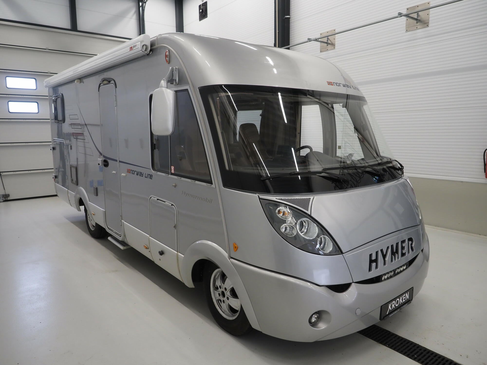 Hymer B 614 CL Godt utstyrt bobil- Eføy-Ac i Bodel 2010 Bobiler