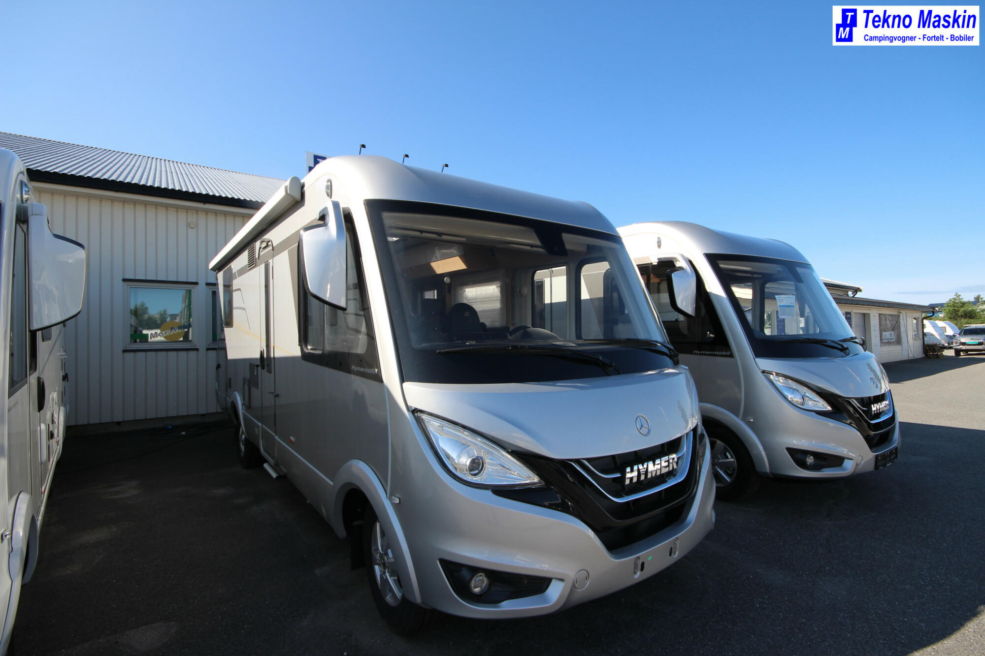 Hymer B-MC I 690 Qeen seng- Alde Dobbelt Bunn-Skinn 2023 Bobiler