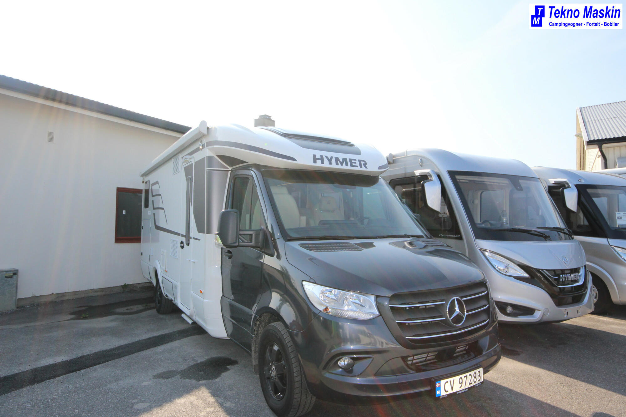 Hymer B 780ML Hydrauliske støtteben-Inverter- Skinn interiør 2020 Bobiler