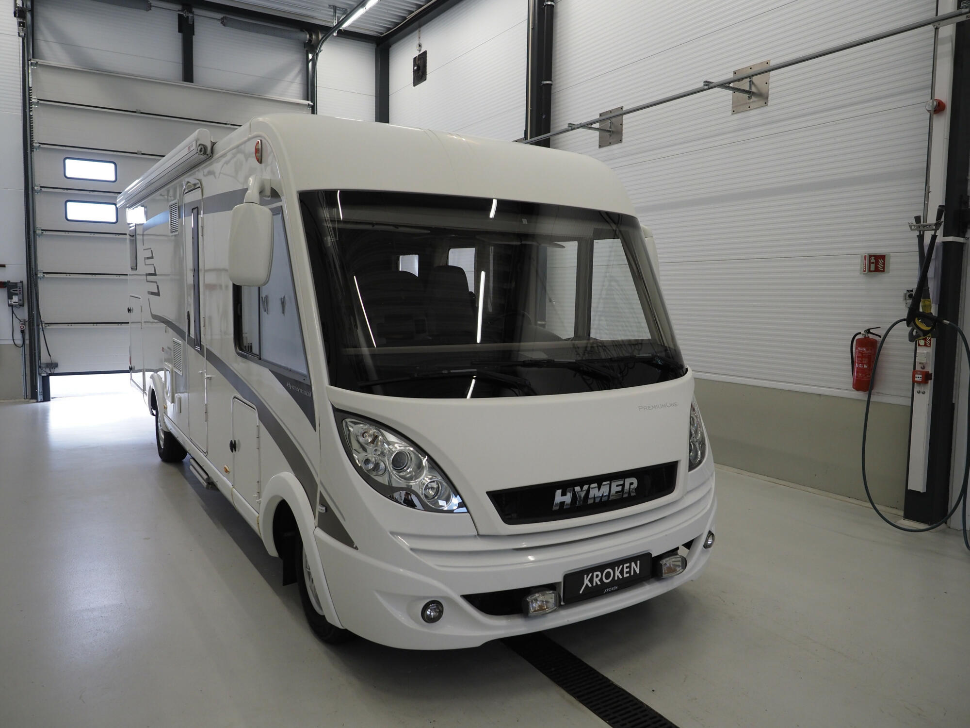 Hymer B 704 - Alde - Hydrauliske labber - Eføy - Solcelle 2015 Bobiler